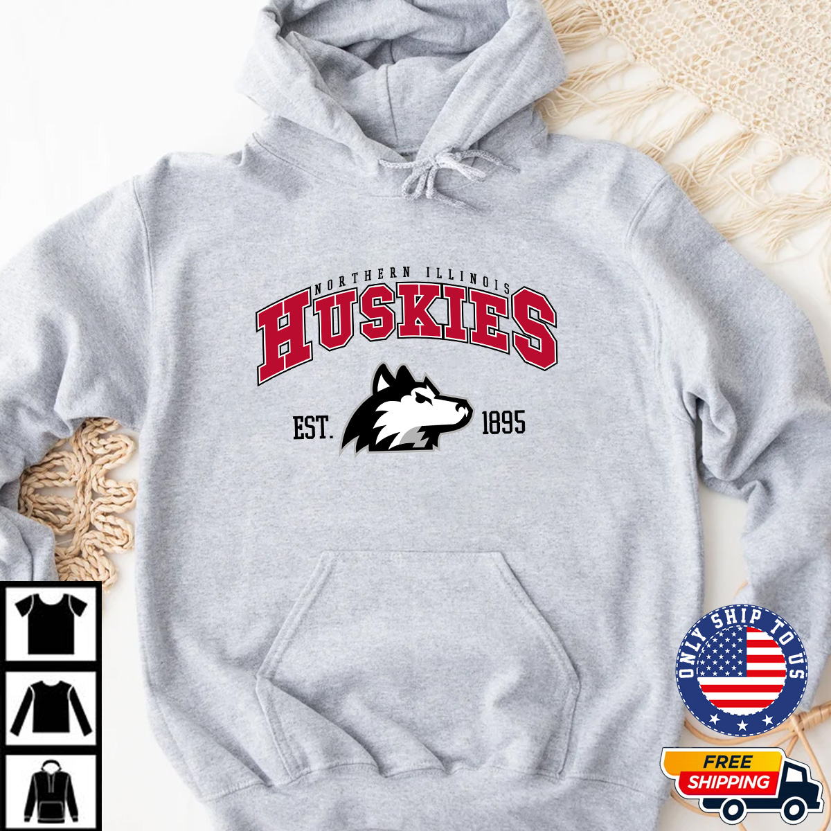 Northern Illinois Huskies Est. Crewneck, Northern Illinois S | Inspire ...