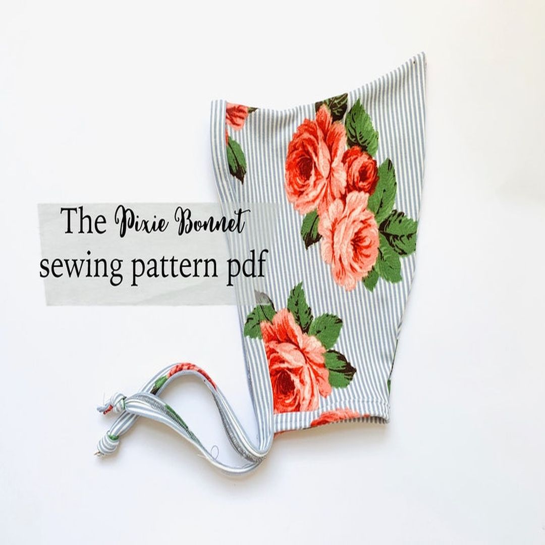 BABY BONNET SEWING Pattern with video tutorial | Inspire Uplift