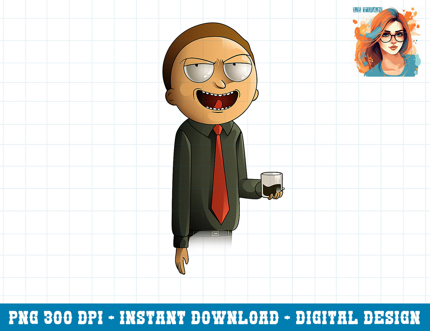 Rick and Morty Shirt President Morty png, sublimation copy | Inspire Uplift