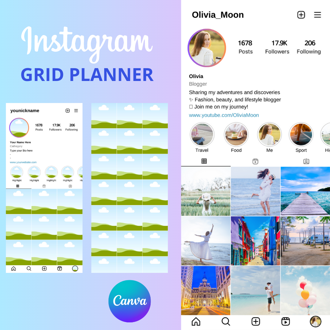 Instagram Grid Planner, Drag and Drop Instagram Feed Planner | Inspire ...