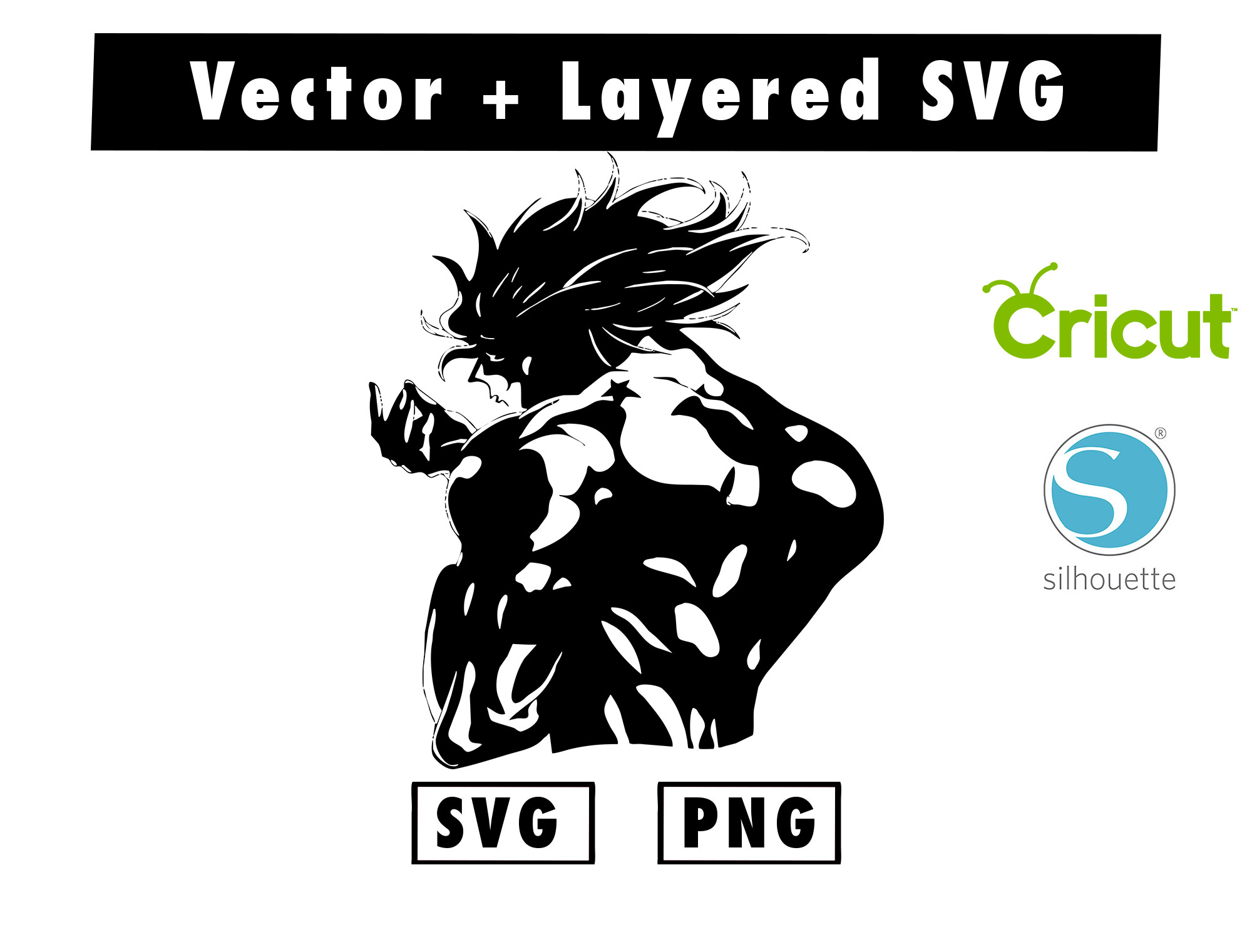 Kujo Jotaro svg & png files for cricut machine , anime svg | Inspire Uplift
