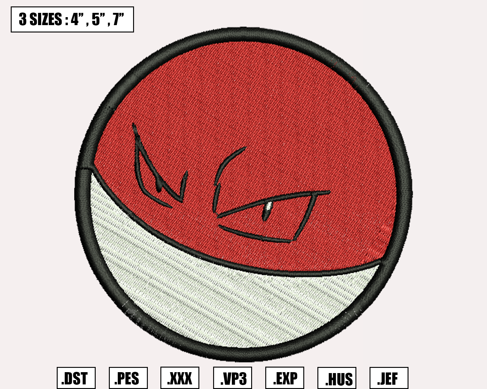 Pokemon Ball Machine Embroidery Design, Pokemon Embroidery F - Inspire ...