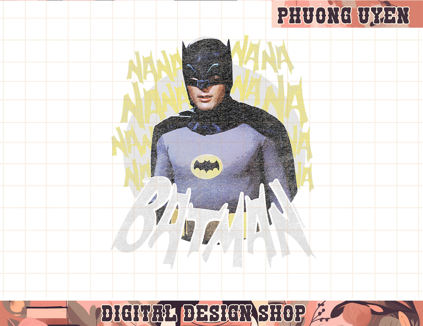 Batman Classic TV Series Theme Song png, sublimate | Inspire Uplift
