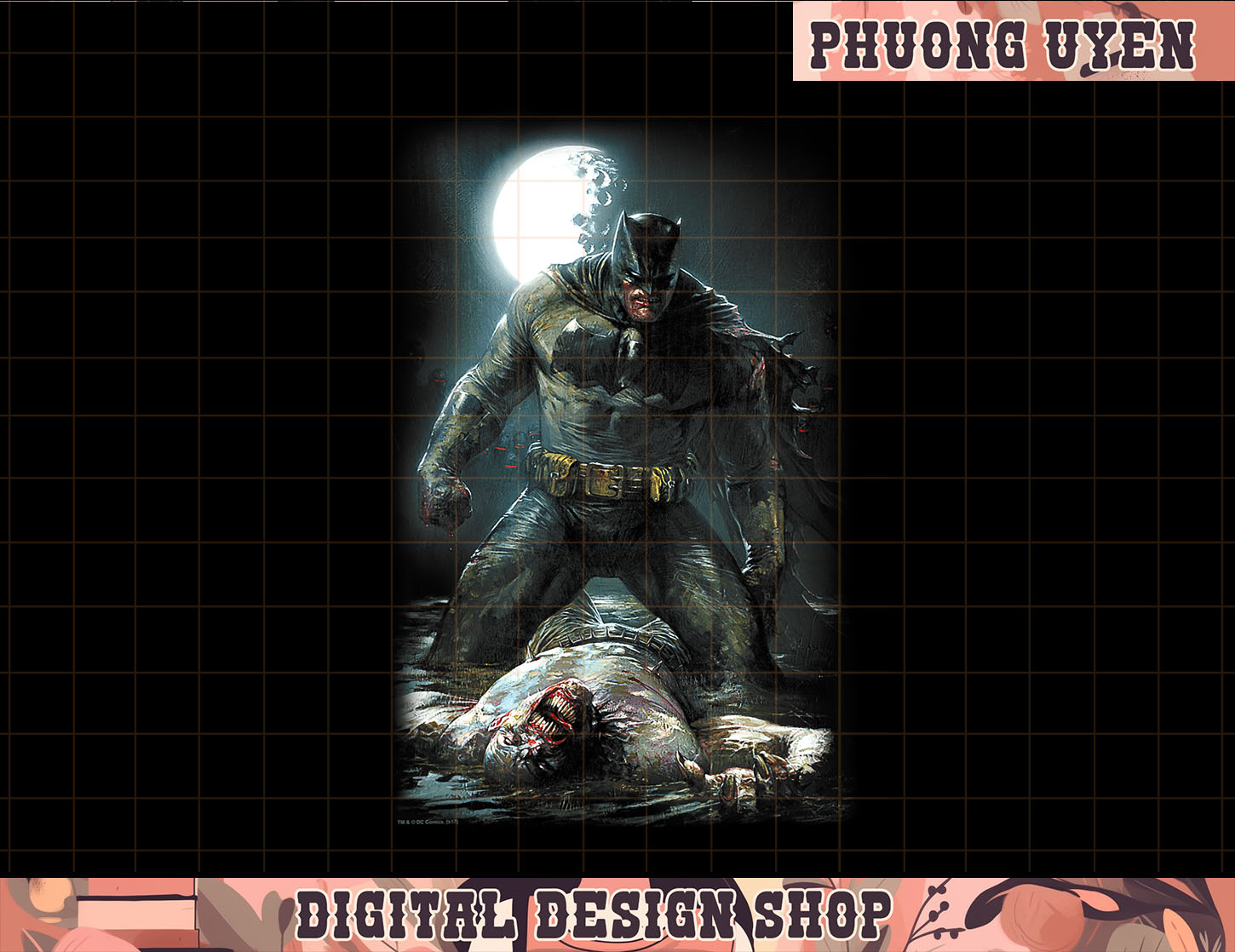 Batman Mudhole png, sublimate | Inspire Uplift