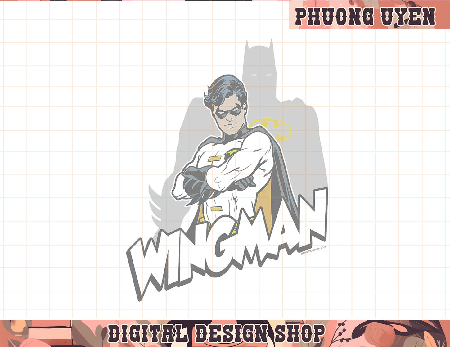 Batman Robin Wingman png, sublimate - Inspire Uplift