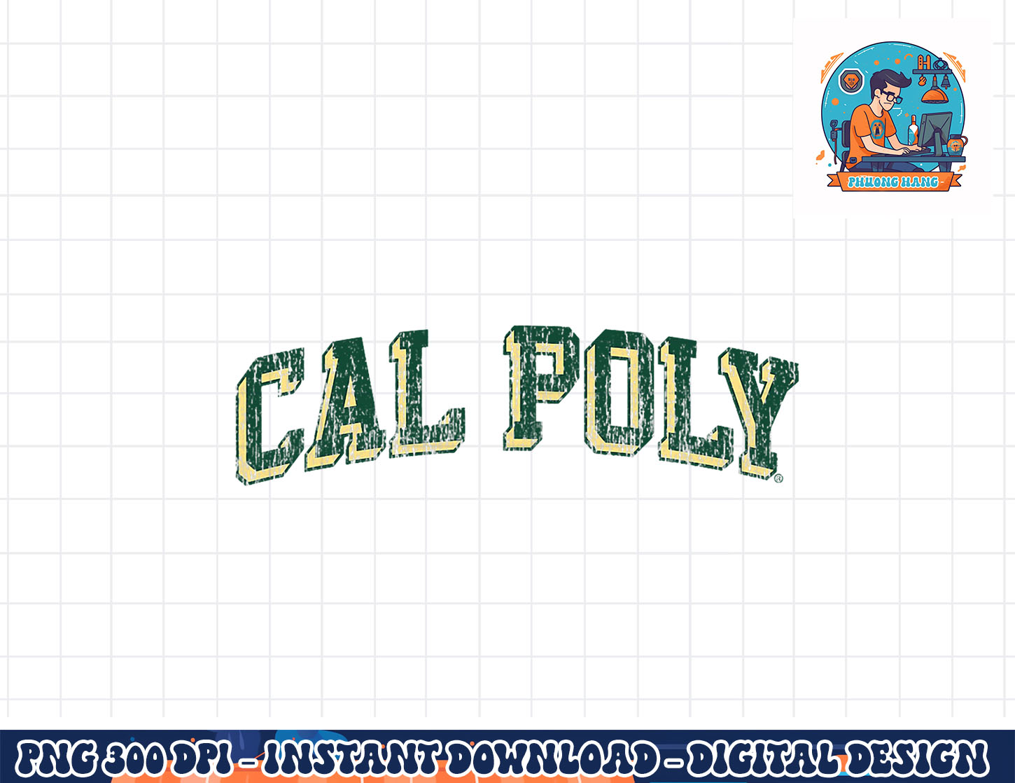Cal Poly Mustangs Vintage Arch Logo Officially Licensed png | Inspire ...