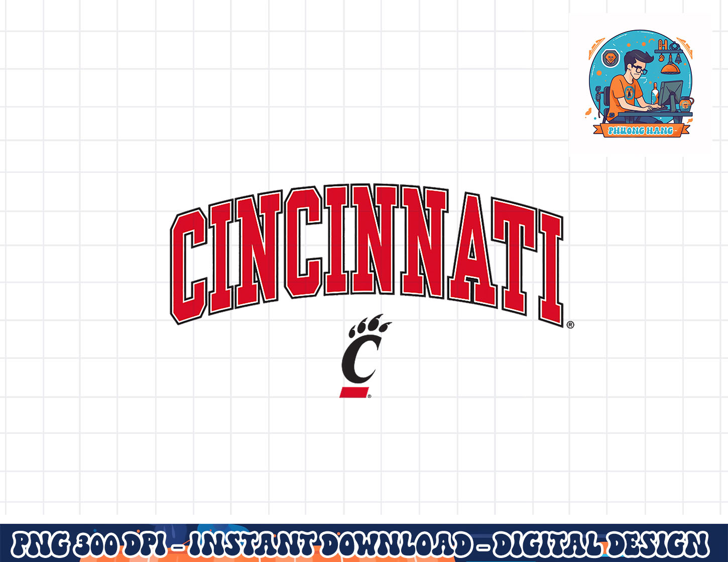 Cincinnati Bearcats Arch Over Logo Officially Licensed png, - Inspire ...
