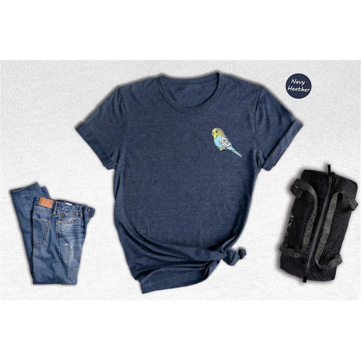 Parakeet Bird T-shirt, Birdwatching Lover Shirt, Birdwatcher | Inspire ...