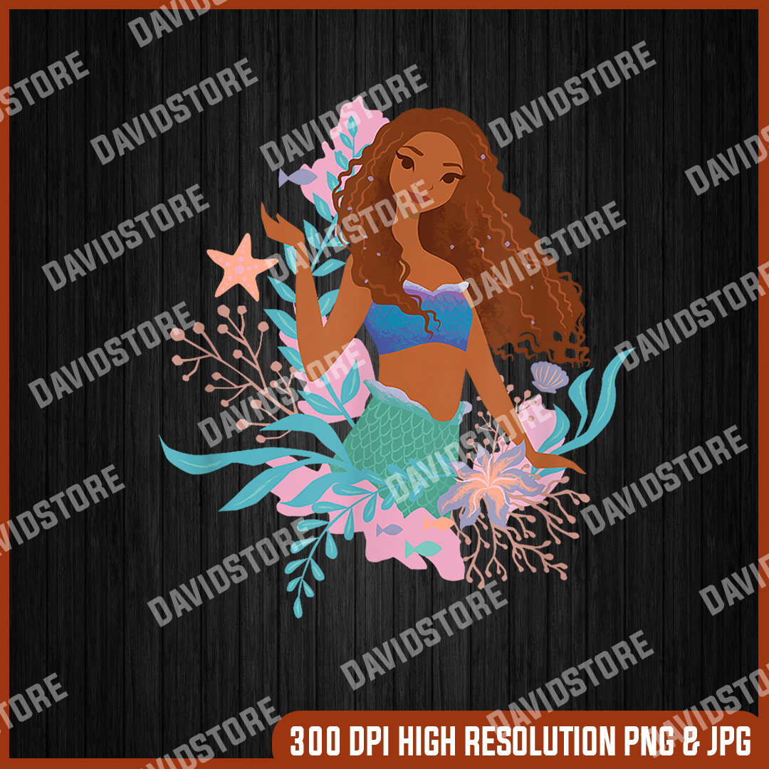 Disney The Little Mermaid Ariel Waving Portrait Png, PNG Hig | Inspire ...