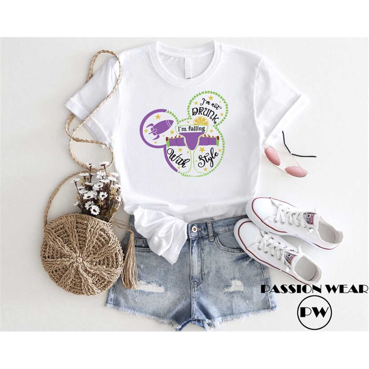 I'm Not Drunk I'm Falling With Style Shirt, Toy Story Drinki - Inspire ...