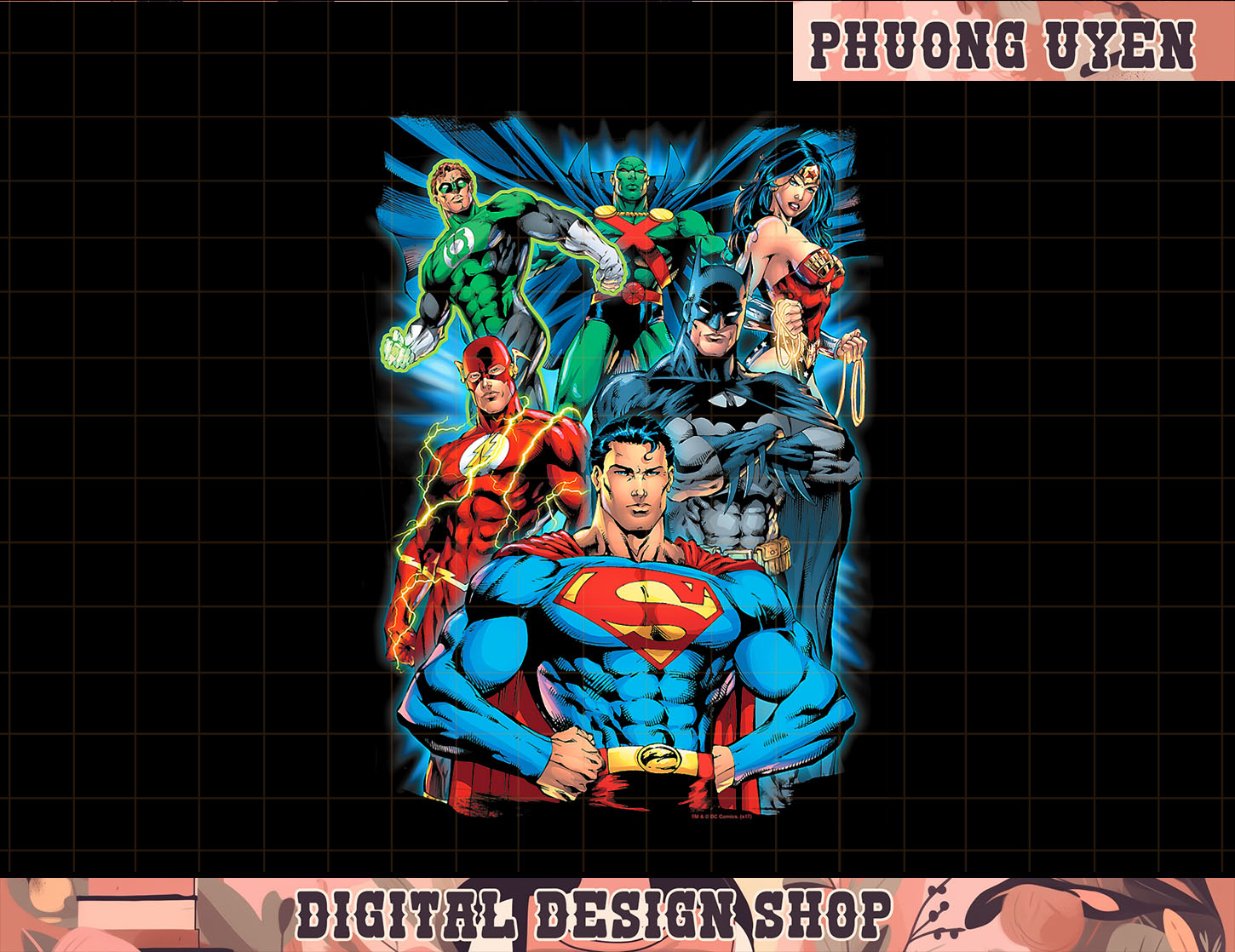 Justice League Justice is Served png, sublimate | Inspire Uplift