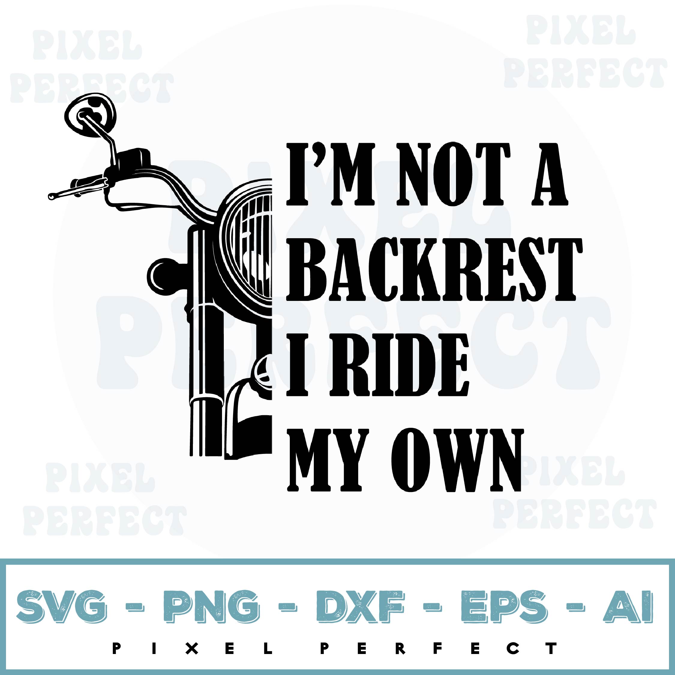 I Ride My Own Motorcycle Women Premium Svg, Motorcycle Svg, - Inspire ...