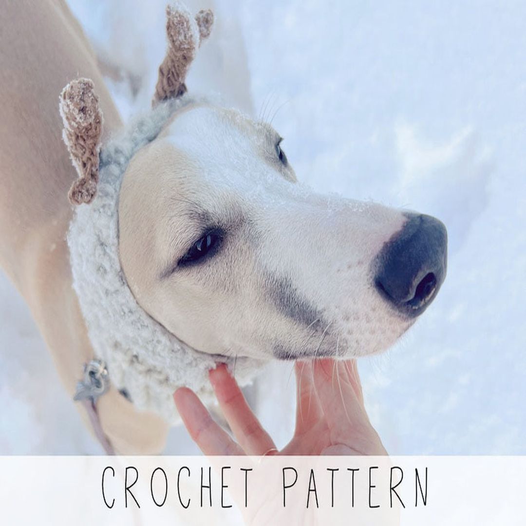 Dog cowl CROCHET PATTERN Christmas Snood Crochet Patter Dog | Inspire ...