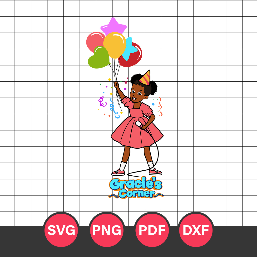 Gracie's Girl Birthday Svg, Gracie's Corner Party Svg, Graci - Inspire ...