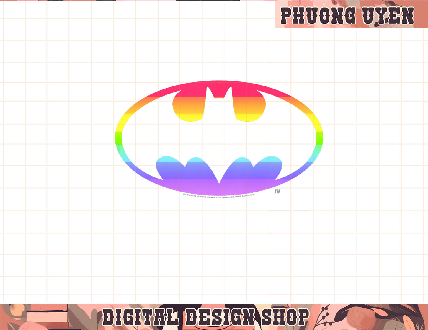 Kids DC Comics Pride Batman Rainbow Gradient Logo png, subl | Inspire ...