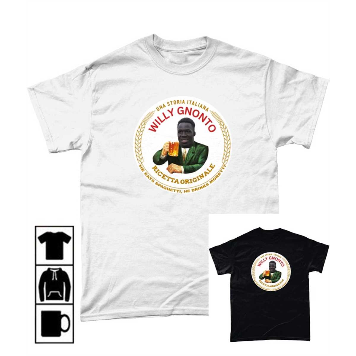 Willy Gnonto Moretti Leeds T-shirt, Hoodie | Inspire Uplift