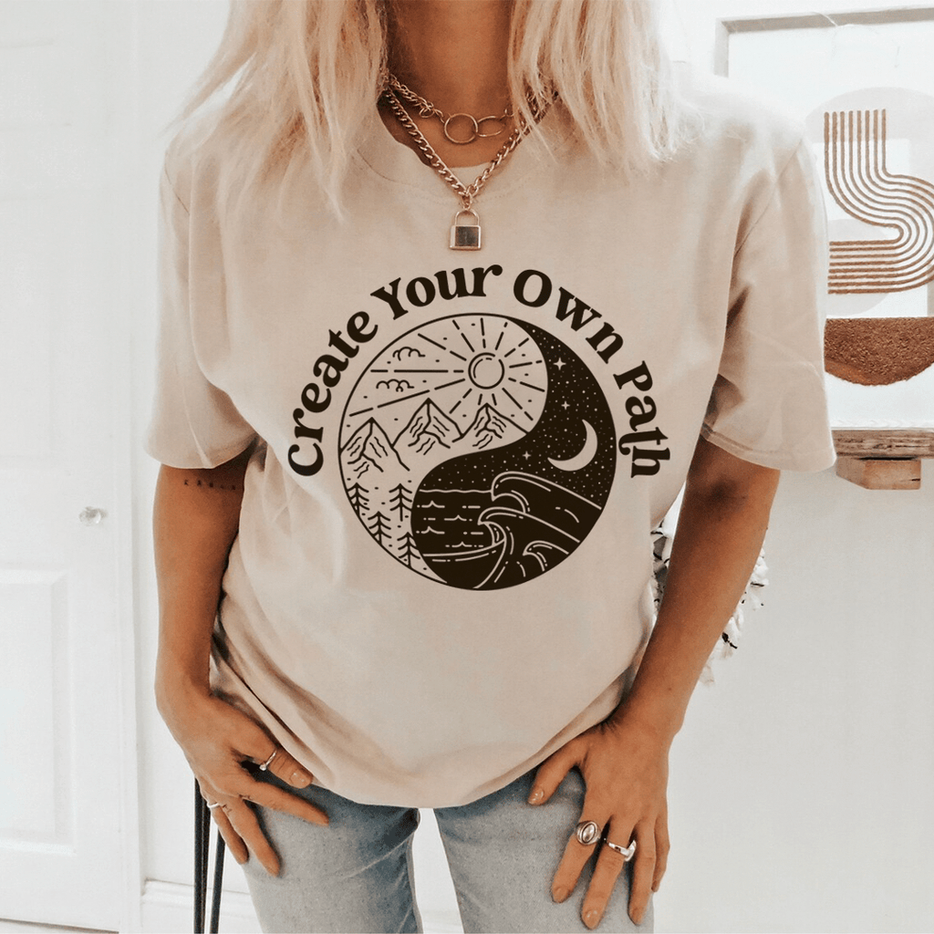 Create Your Own Path Tee | Inspire Uplift