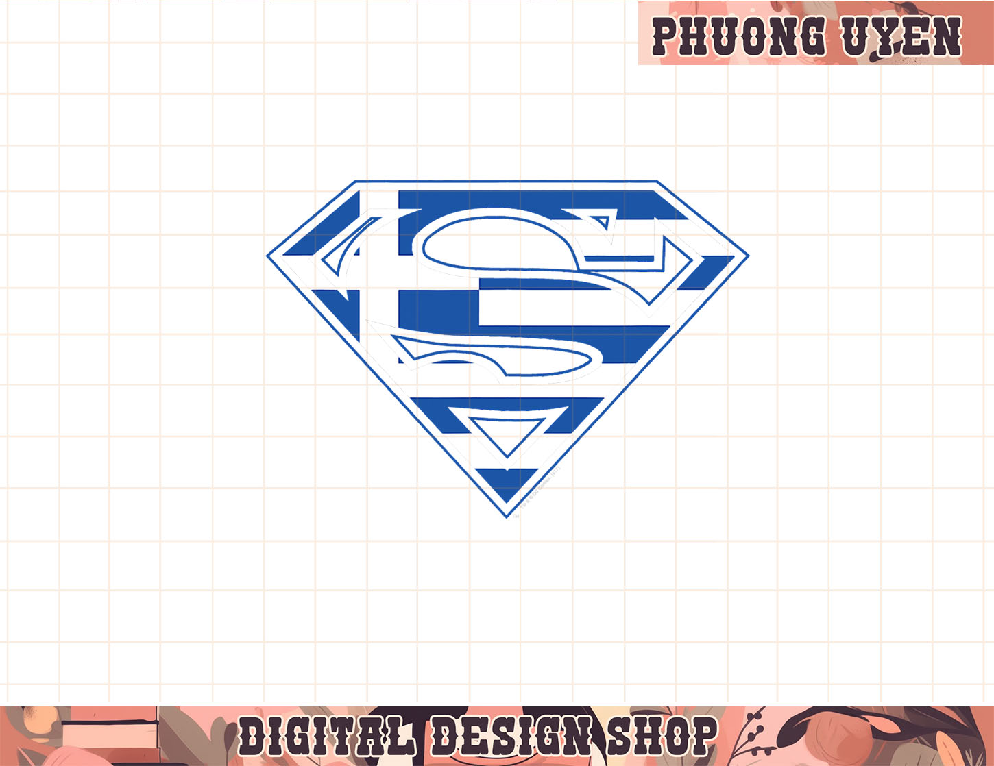 Superman Greek Shield T Shirt png, sublimate | Inspire Uplift