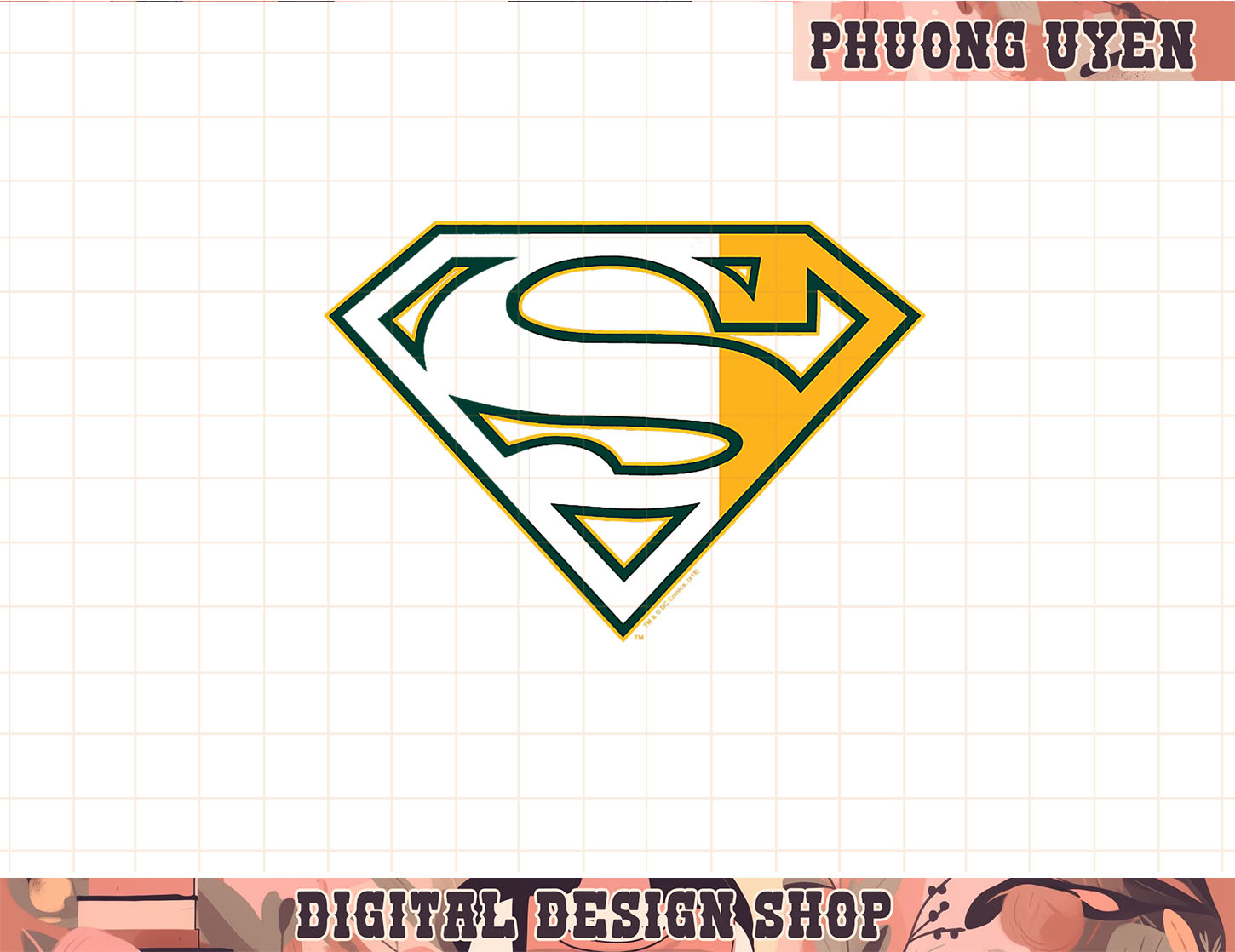 Superman Irish Shield png, sublimate | Inspire Uplift