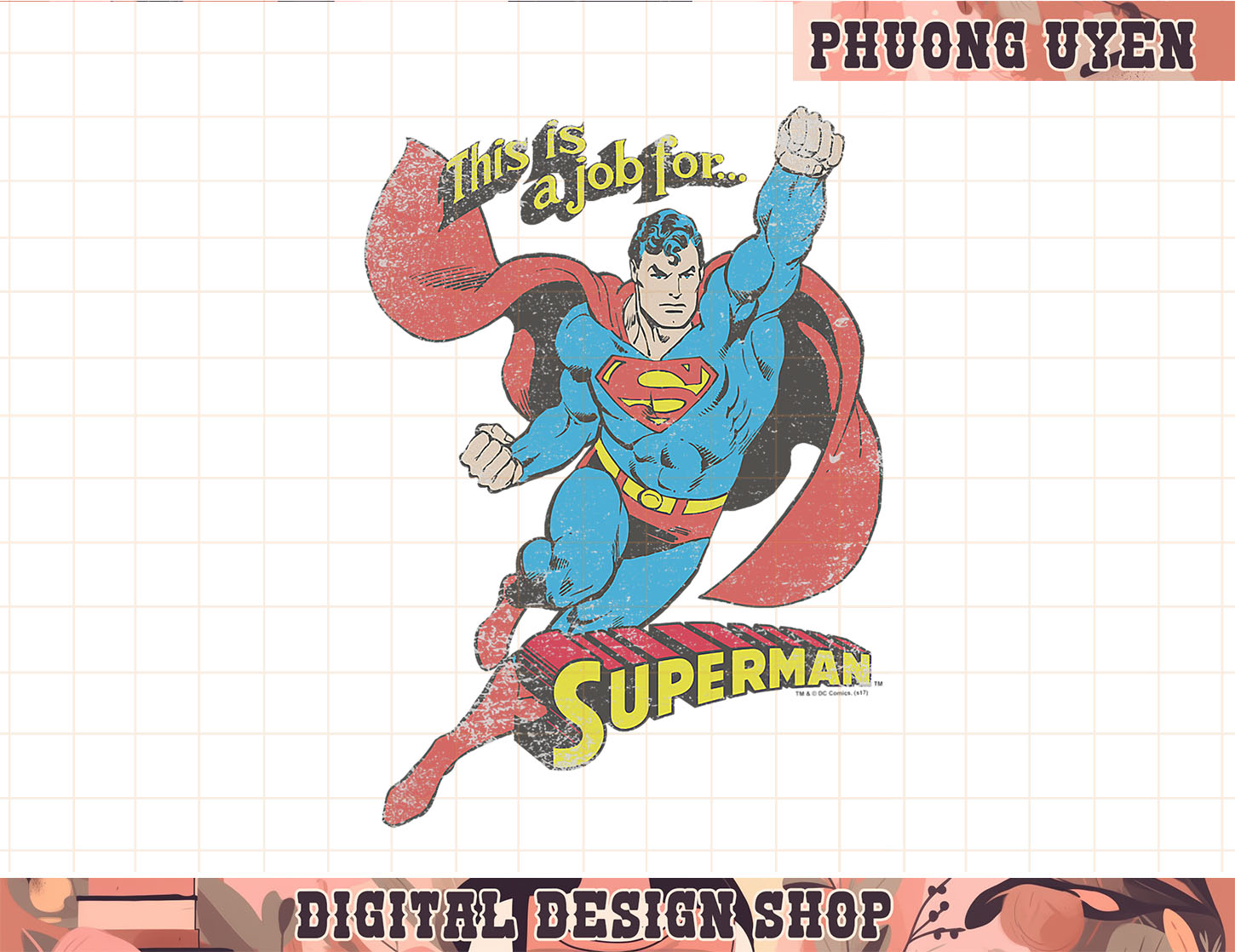 Superman On the Job png, sublimate - Inspire Uplift