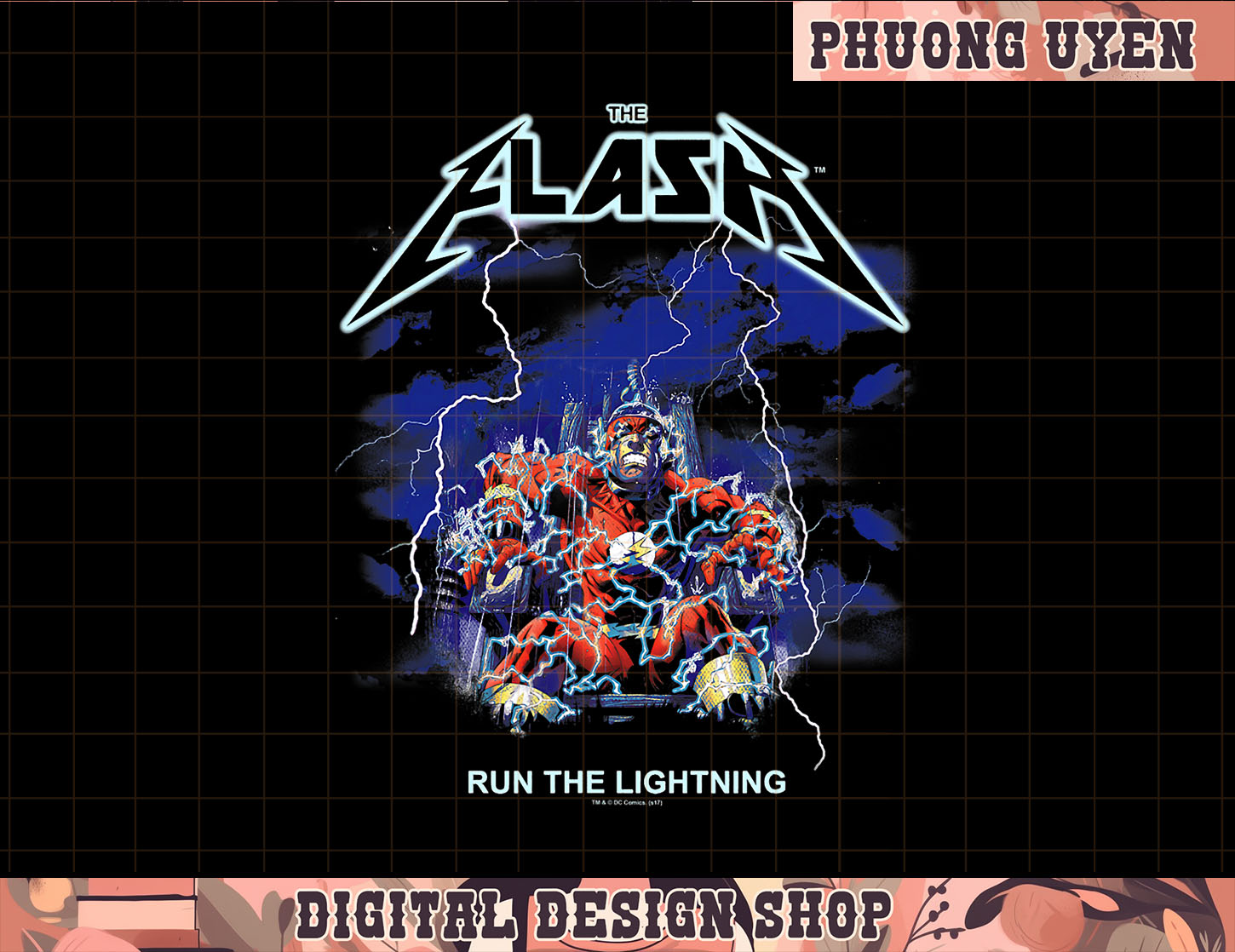 The Flash Run The Lightning png, sublimate | Inspire Uplift
