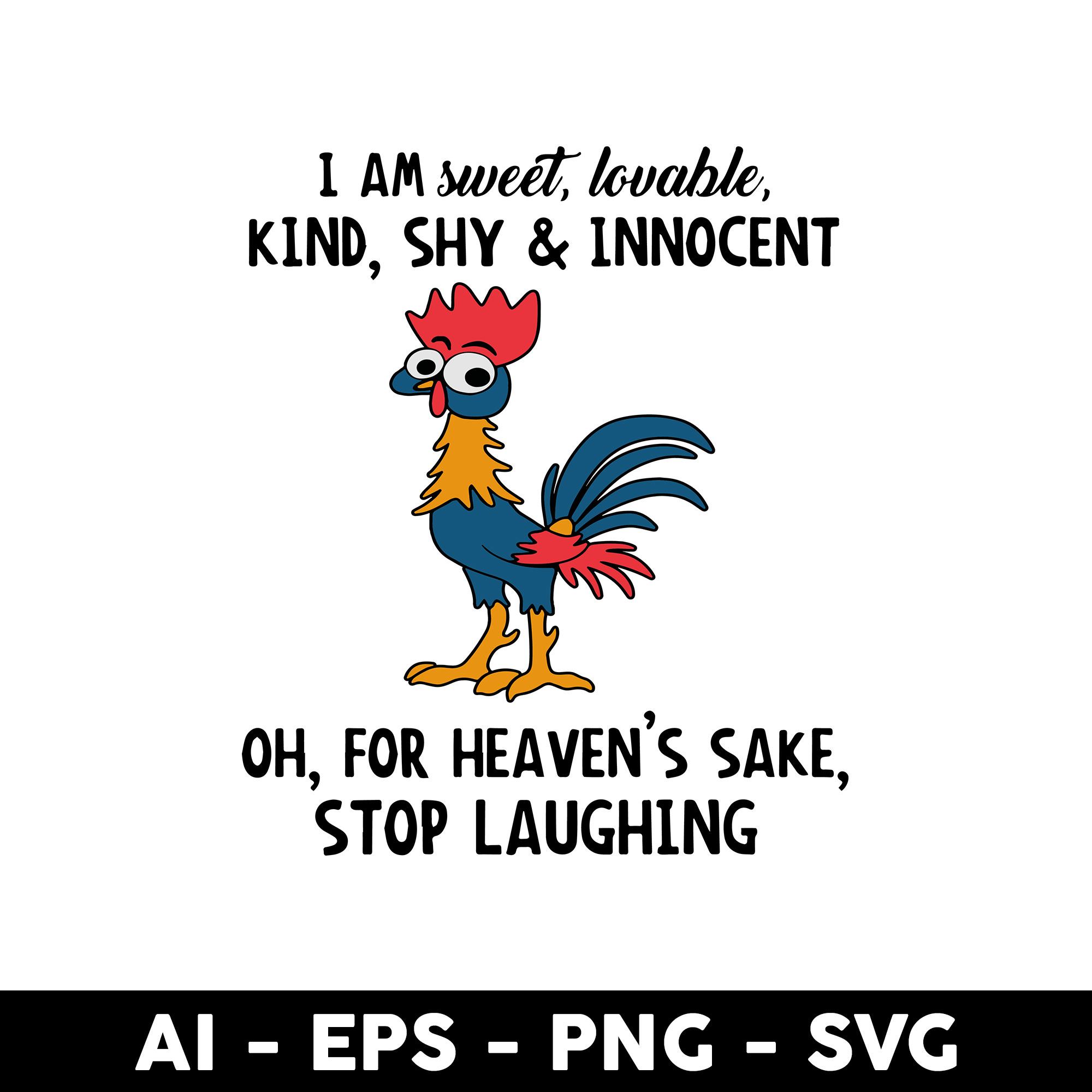 Chicken I Am Sweet Lovable Svg, Chicken Svg, Mother's Day Sv | Inspire ...