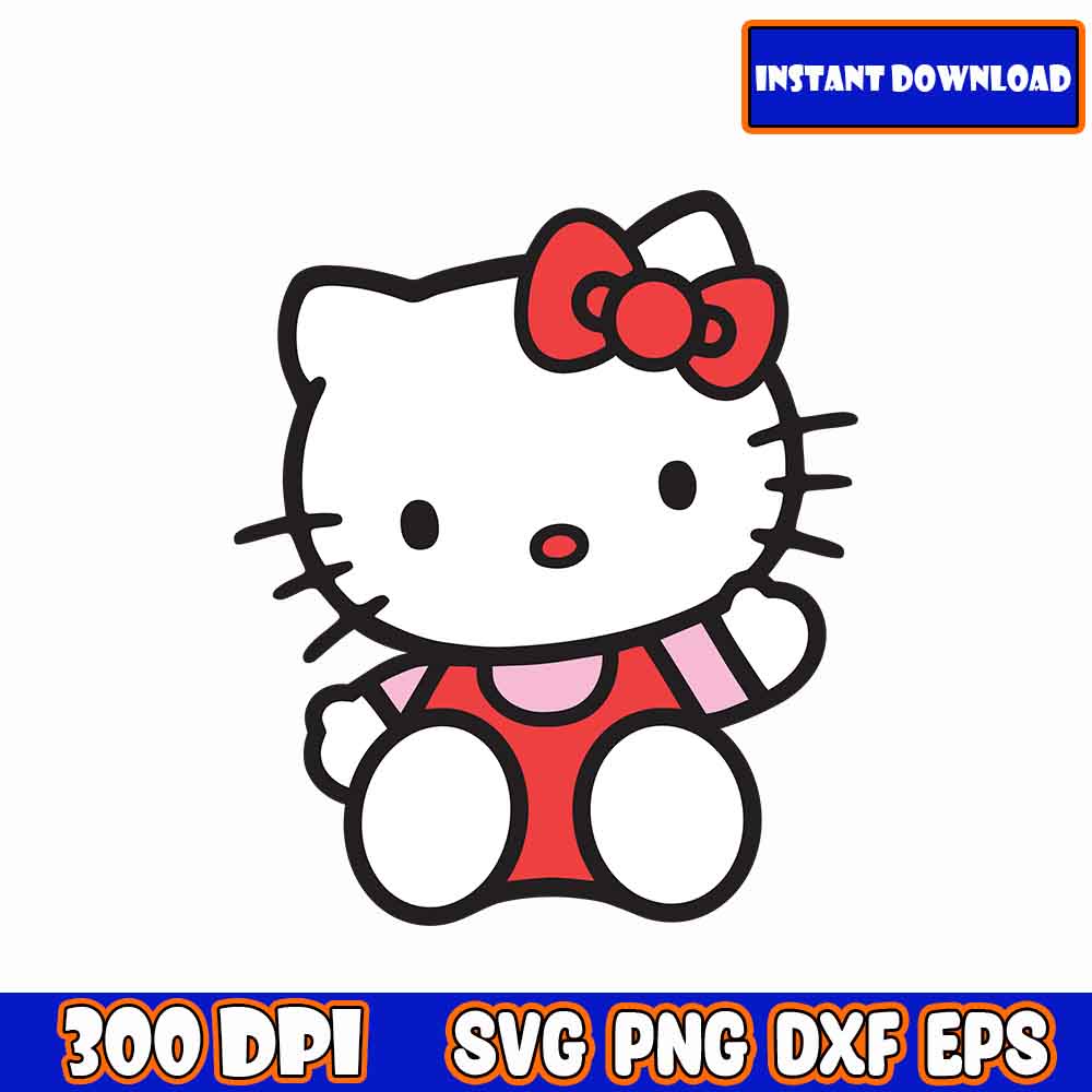 Mega Kawaii Kitty Svg, Kawaii Kitty Svg Bundle, Cute Cat Svg | Inspire ...