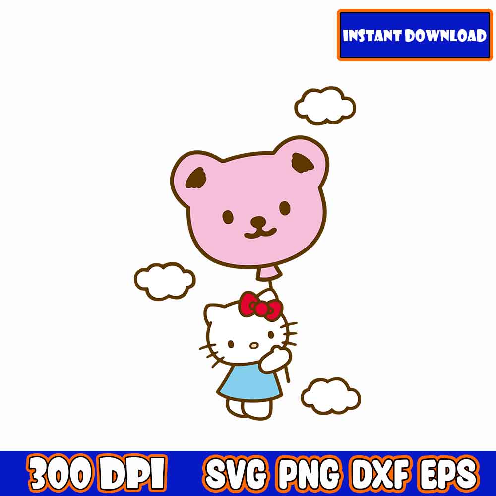 Kawaii Kitty Svg, Kawaii Kitty Svg Bundle, Cute Cat Svg, Kit | Inspire ...