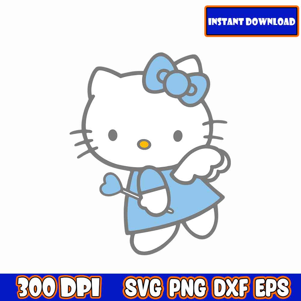 Mega Kawaii Kitty Svg, Kawaii Kitty Svg Bundle, Cute Cat Svg - Inspire ...