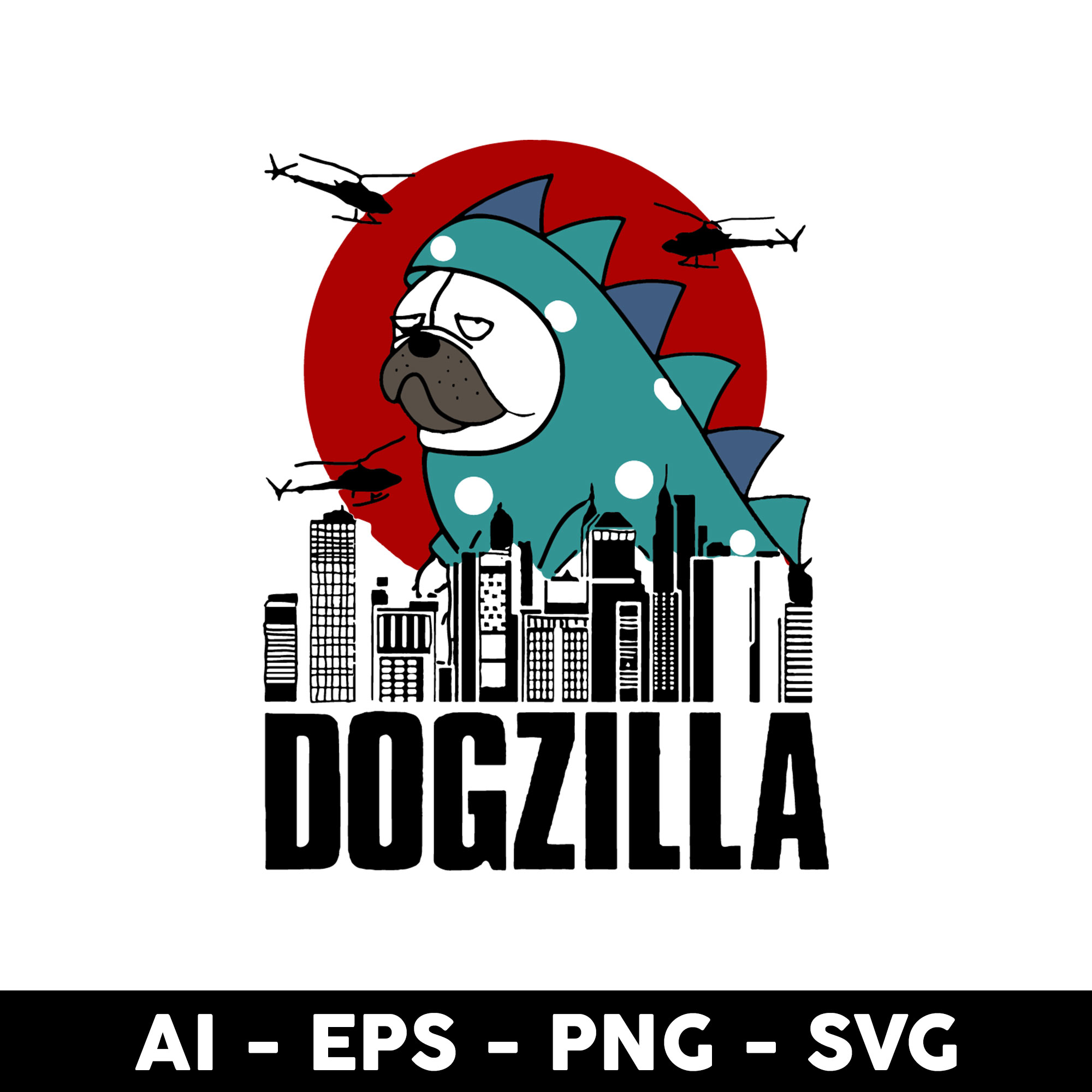 Dogzilla Svg, Dog Svg, Gozilla Svg, Cartoon Dog Svg, Cartoon | Inspire ...