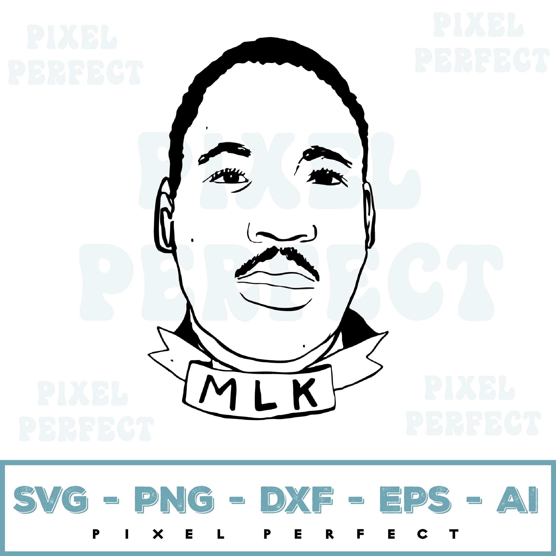 Martin Luther King Jr. was an American B, MLK Day svg | Inspire Uplift