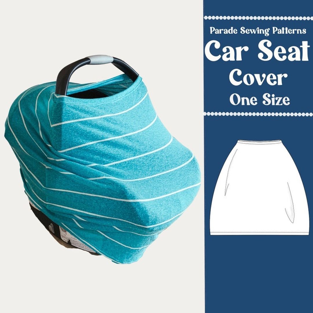 Sewing Pattern PDF |The Stretchy Car Seat COVER pattern, 4-i | Inspire ...