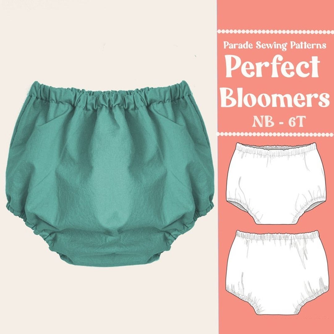 The PERFECT BLOOMERS SEWING Pattern pdf/A0 | 11 sizes, newbo | Inspire ...