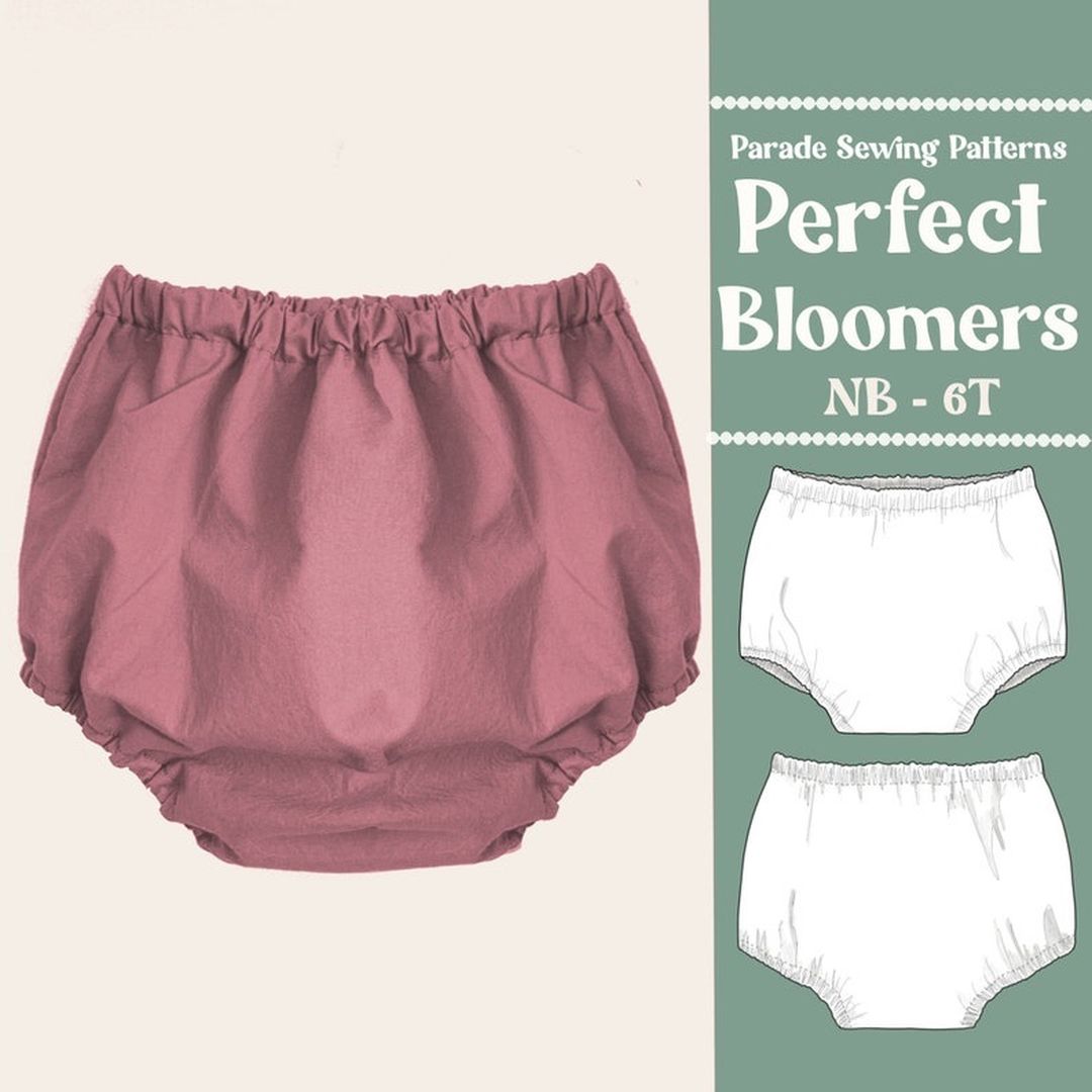 The PERFECT BLOOMERS SEWING Pattern pdf | 11 Sizes | Diaper | Inspire ...