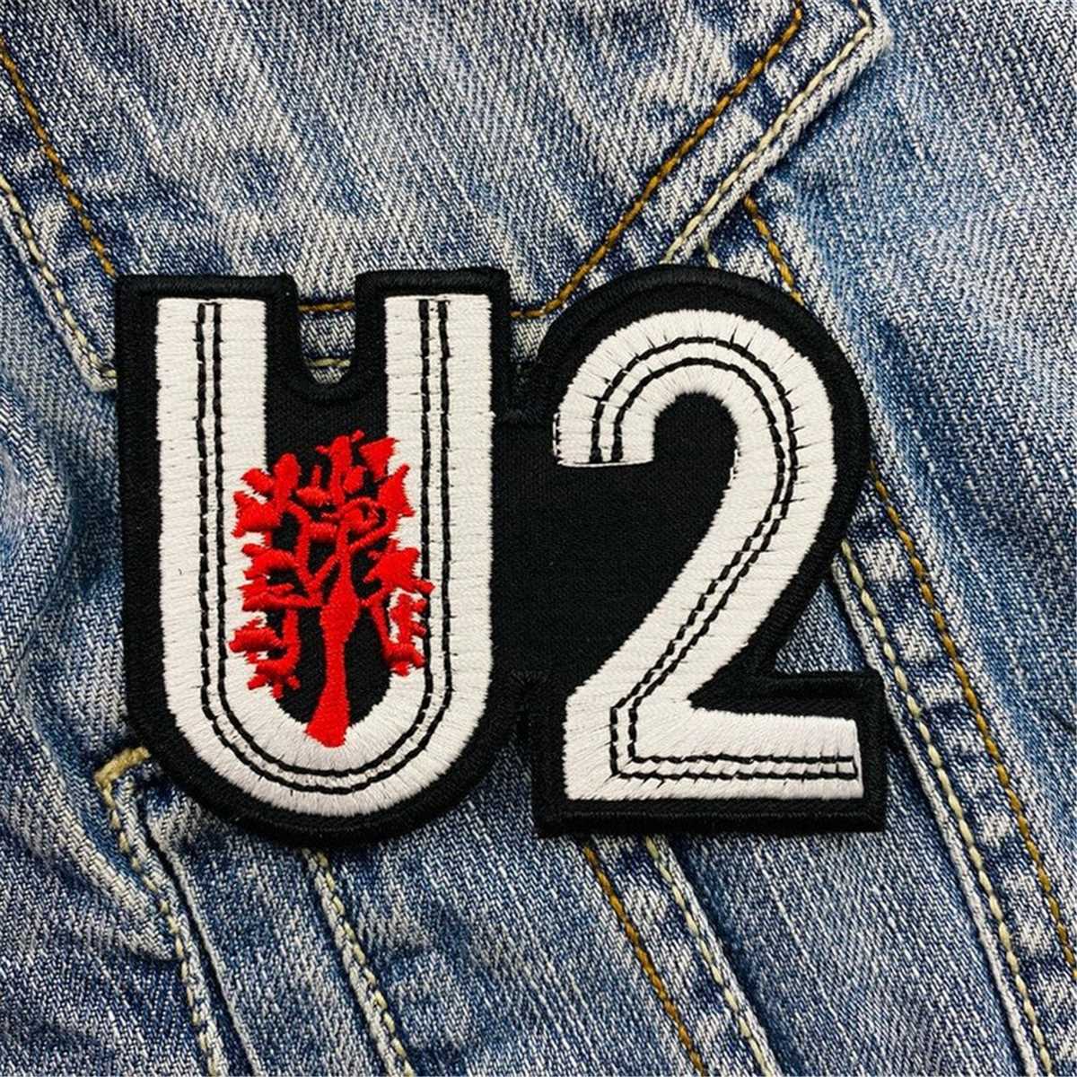 U2 Embroidered Patch Badge Applique Iron on 383291 | Inspire Uplift