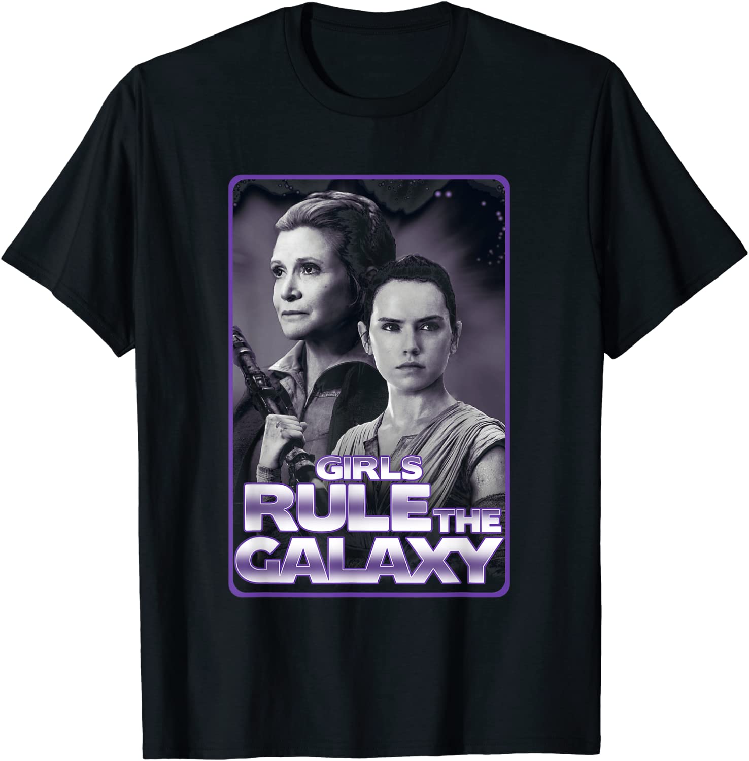 Star Wars General Organa, Rey Episode 7 Sticker T-Shirt | Inspire Uplift