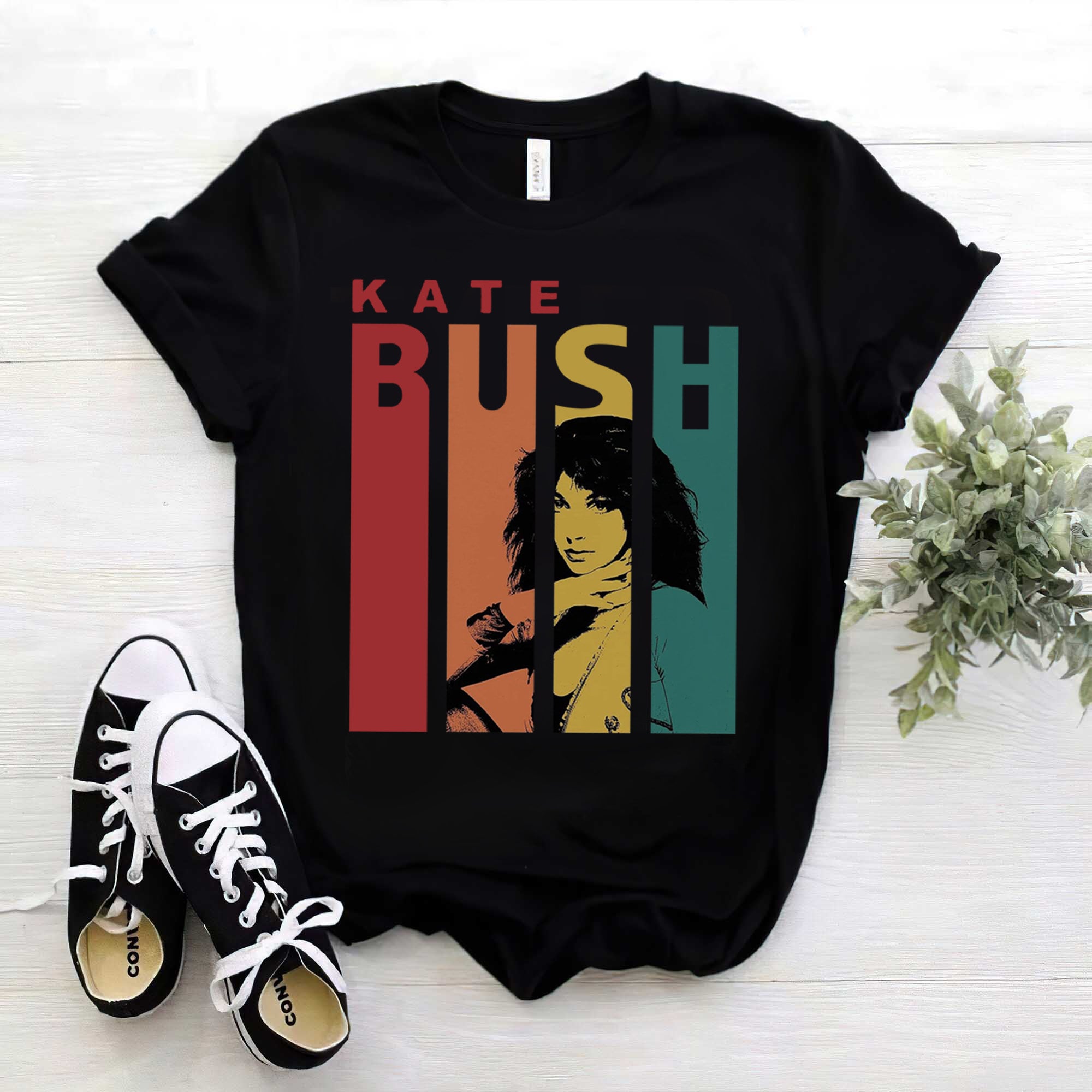 Vintage Retro Kate Bush T-Shirt, Kate Bush Gift, Retro Gift | Inspire ...