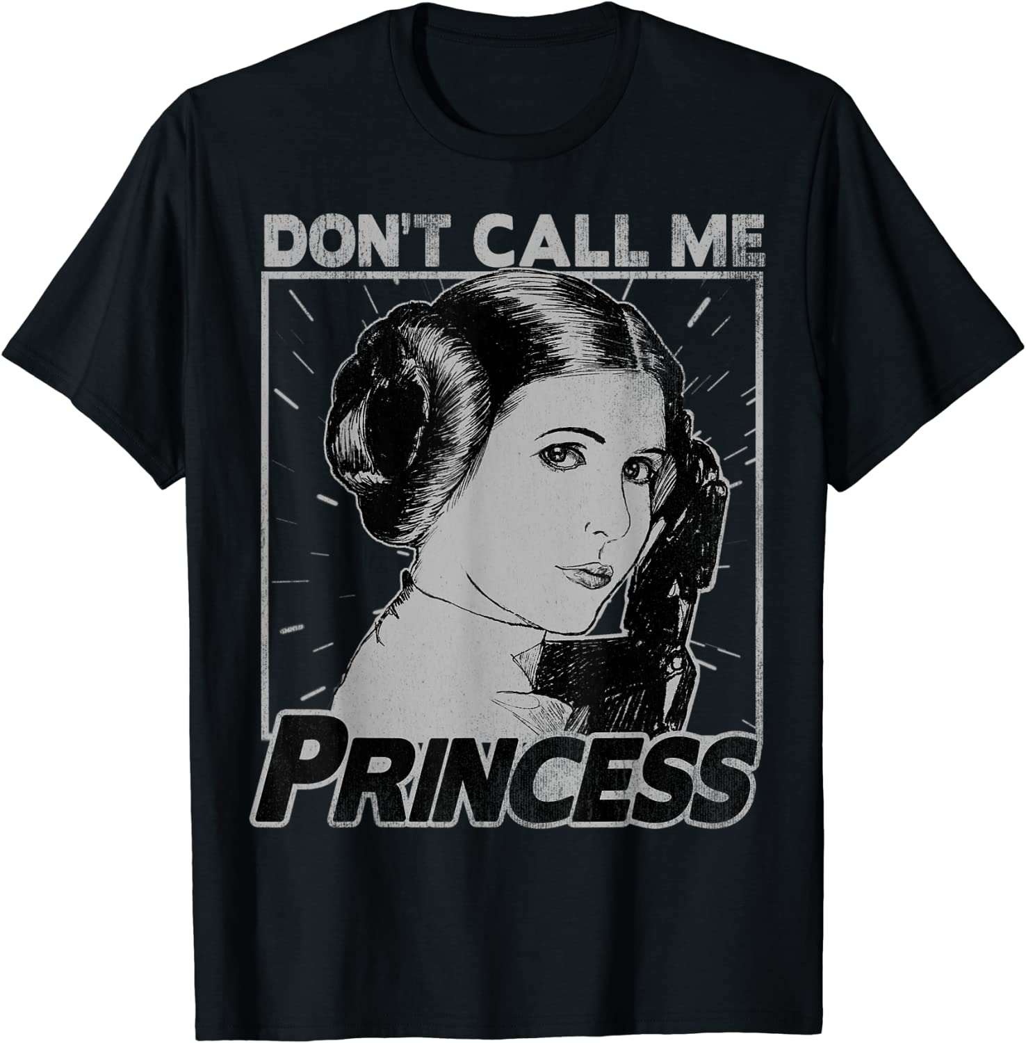 Star Wars Princess Leia Don't Call Me Princess Portrait | Inspire Uplift
