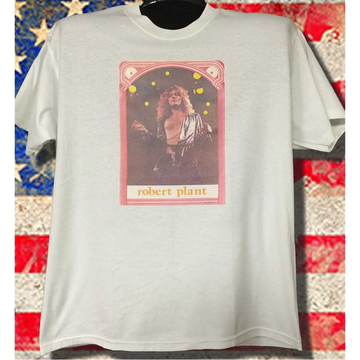 Led Zeppelin Robert Plant 1976 NOS. Very Rare transfer print - Inspire ...