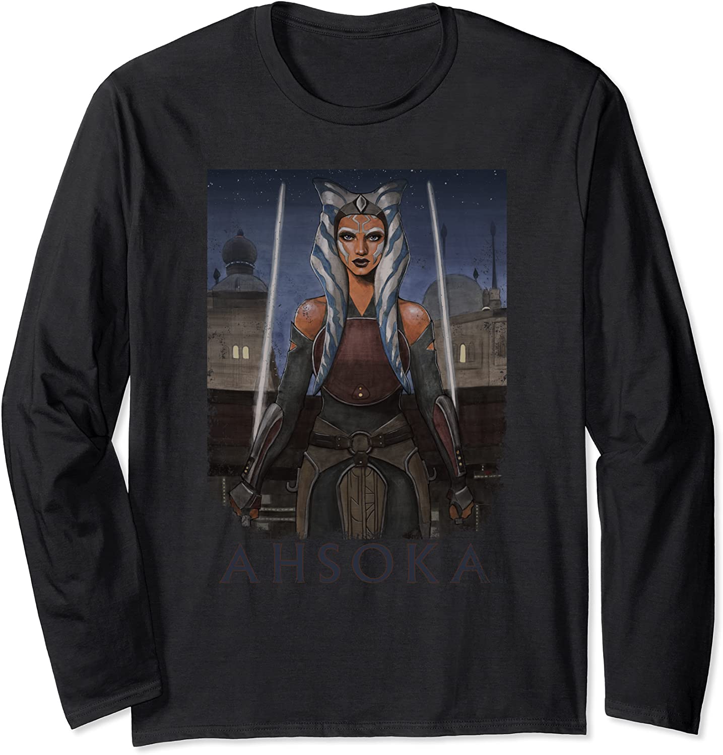 Star Wars Rebels Ahsoka Tano Portrait Long Sleeve | Inspire Uplift