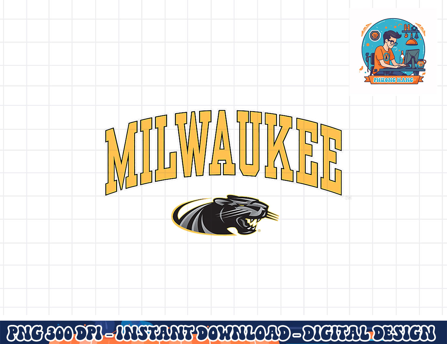 Wisconsin Milwaukee Panthers Arch Over Officially Licensed | Inspire Uplift