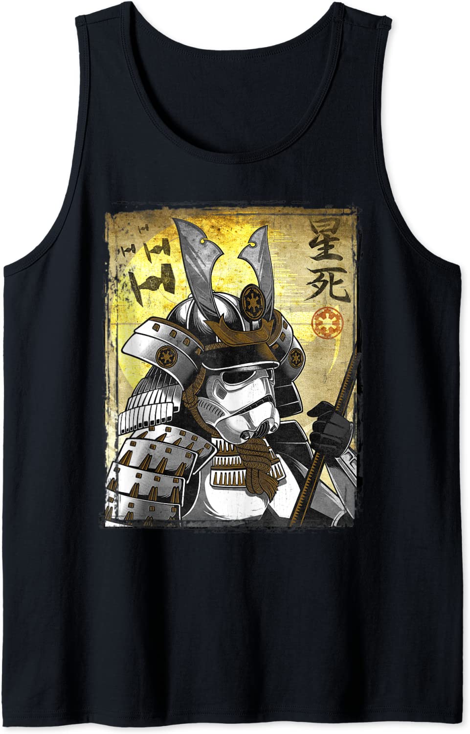 Star Wars Samurai Trooper Poster Tank Top | Inspire Uplift