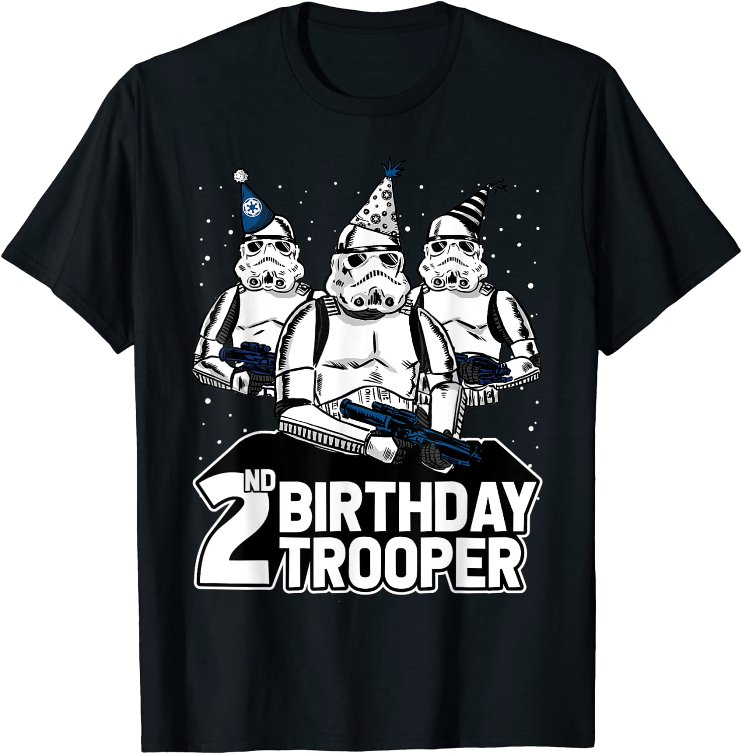 Star Wars Stormtrooper Party Hats Trio 2nd Birthday Trooper | Inspire ...