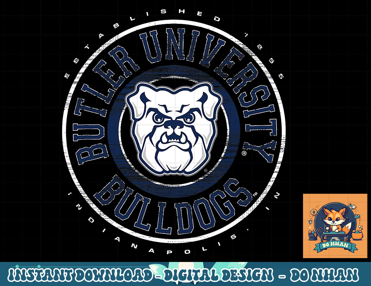 Butler Bulldogs Showtime Officially Licensed png, sublimati - Inspire ...