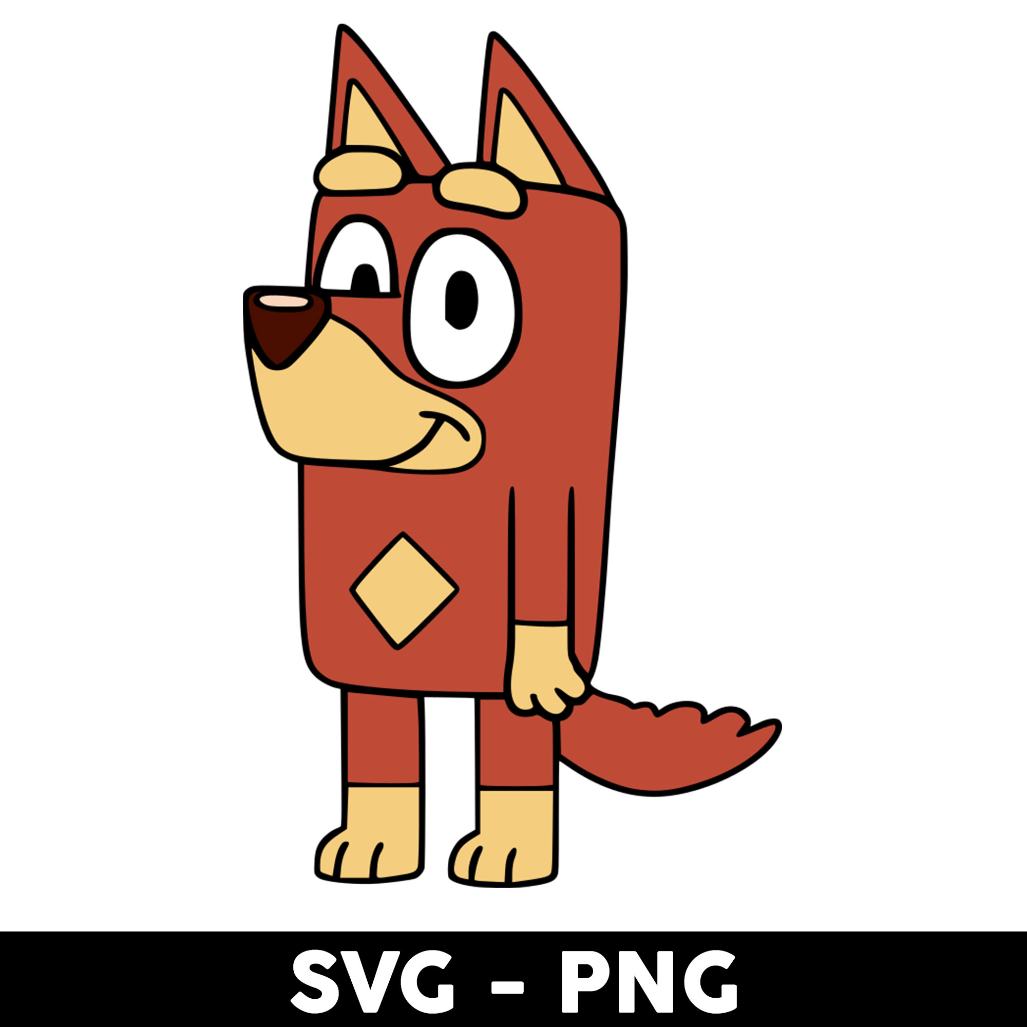 Bluey Rusty Svg, Rusty Dog Svg, Rusty Svg, Bluey Svg, Bluey - Inspire ...