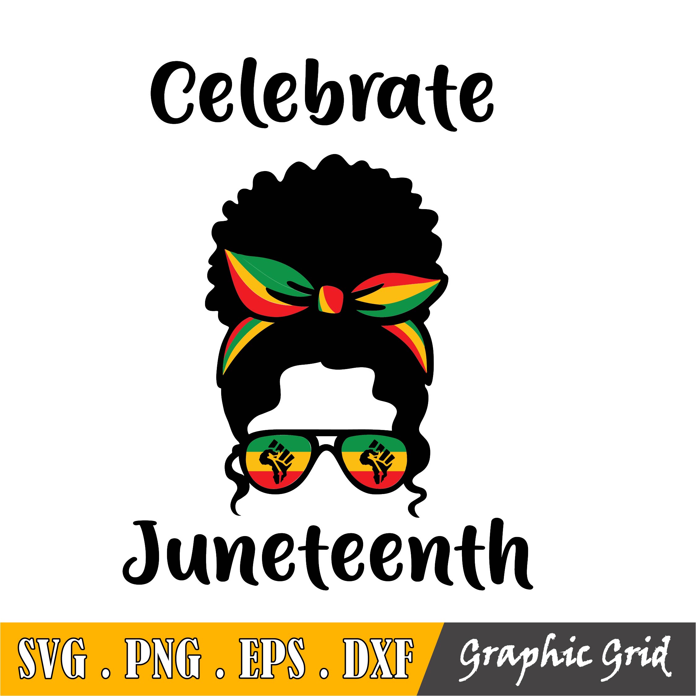Celebrate Juneteenth Svg, Black Woman Gifts Svg, Since 1865 | Inspire ...