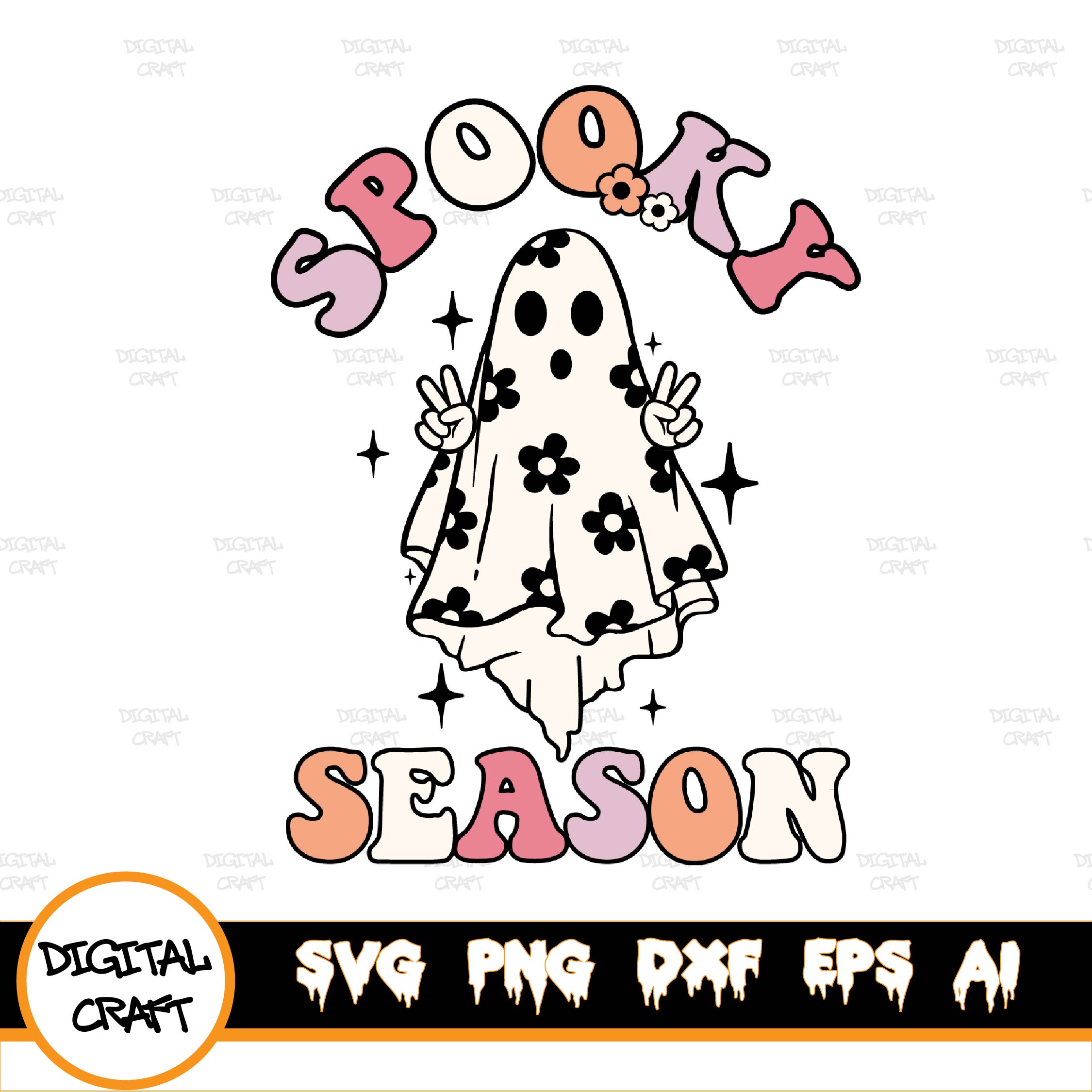 Halloween Svg Png, Spooky Season Png, Halloween Sublimation | Inspire ...