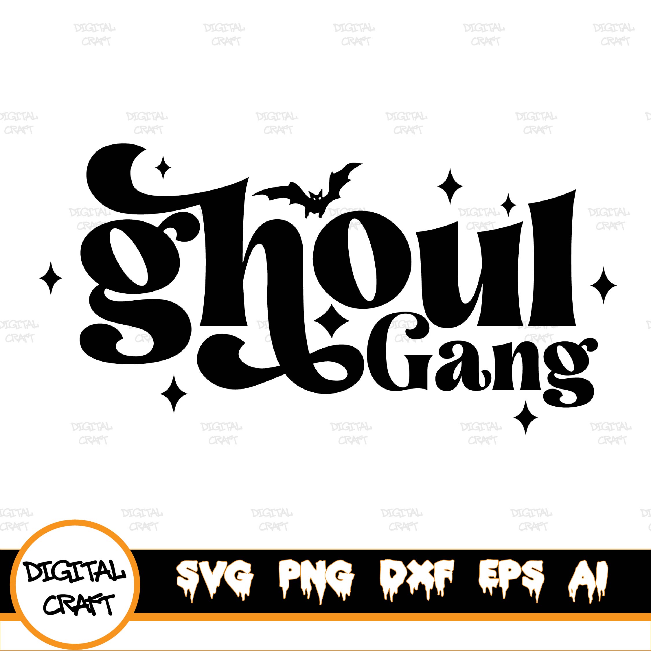 Ghoul Gang Svg - Let's Go Ghouls Svg - Halloween Svg - Hallo - Inspire ...