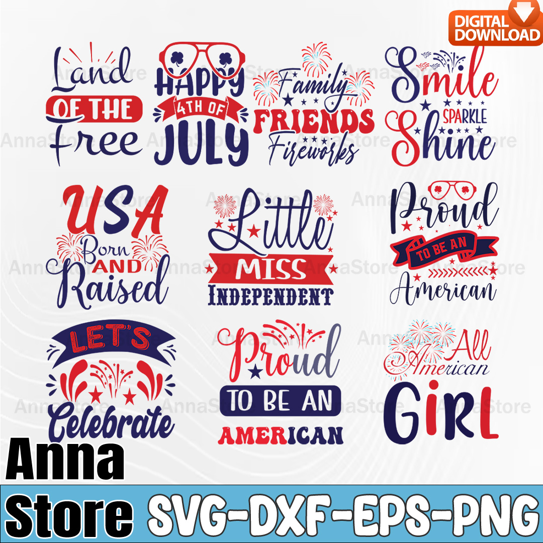 Independence Day SVG Bundle,4th Of July SVG Bundle, 4th Of J - Inspire ...