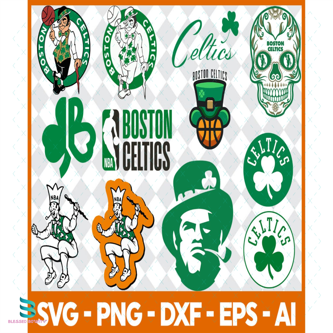 Boston Celtics, Boston Celtics Svg, Celtics Svg, NBA Svg, Ba | Inspire ...